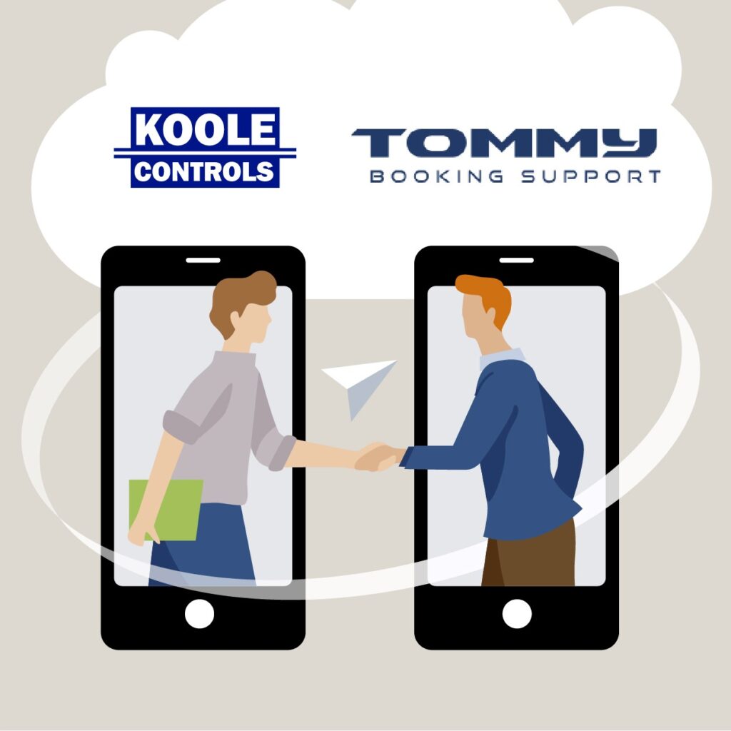 Koole Controls en Tommy Booking Support gekoppeld - Koole Controls